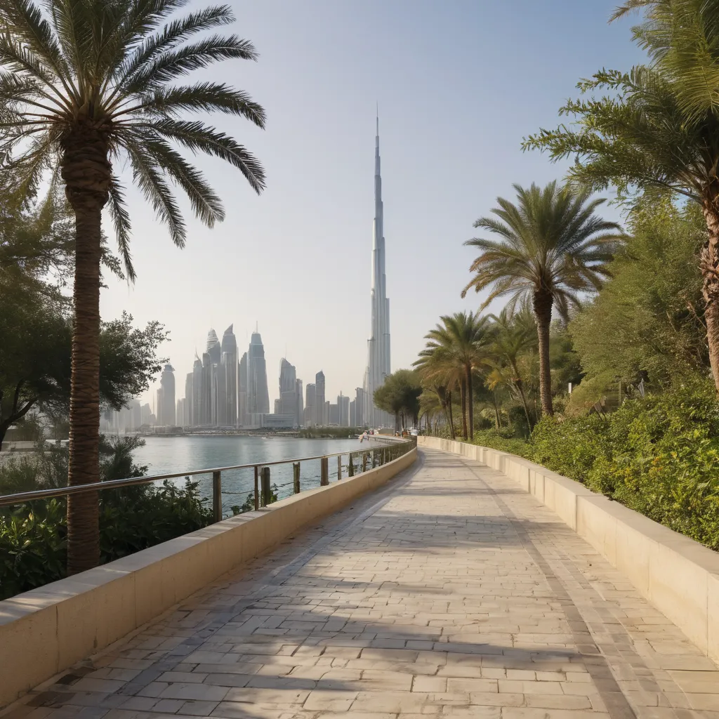 Explore the Best Walking Routes in Dubai