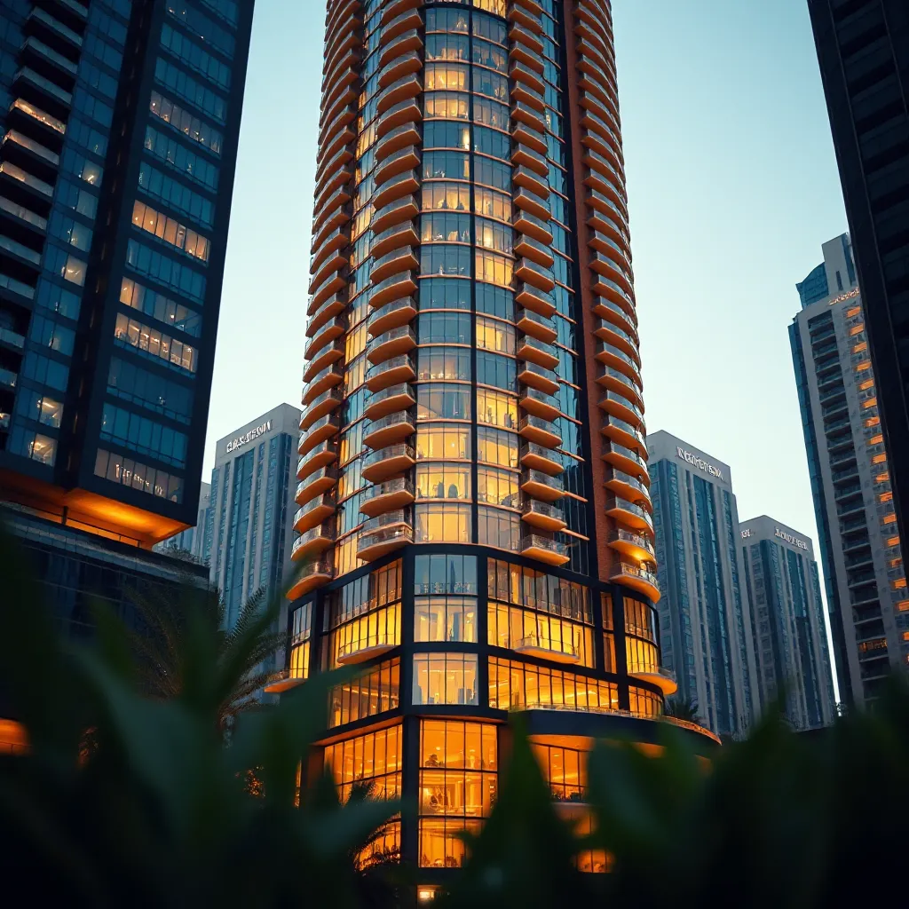 Exploring Churchill Tower in Dubai's Business Bay